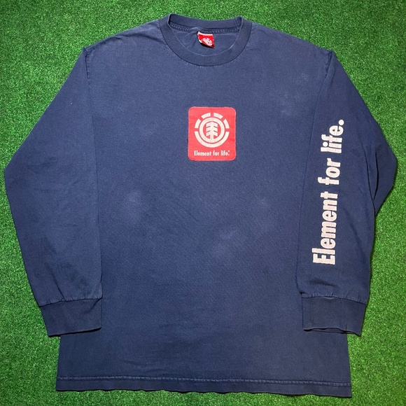 Element | Shirts | Vintage Element Skateboard Long Sleeve Made In Usa ...